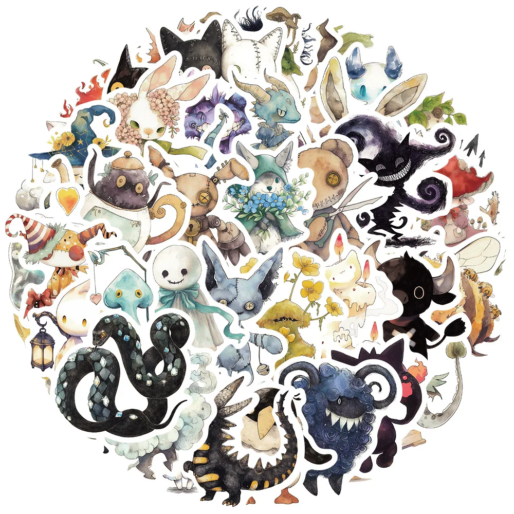10-30-50Pcs-Absurd-fairy-tale-monsters-Graffiti-sticker-For-Suitcase ...