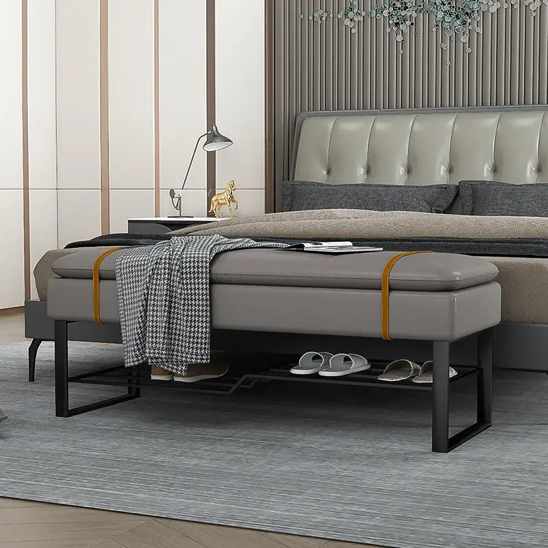 Shoe-Changing-Stool-Home-Door-Entrance-Shoe-Wearable-Stool-Bedroom-Light-Luxury-Bed-End-Stool ...