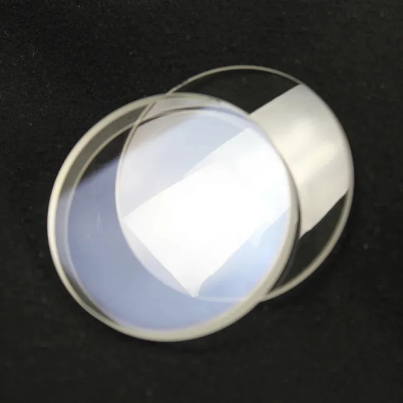 One-Set-60mm-Dia-Optical-Glass-Focal-Length-700mm-Doublet-Optics-Convex ...