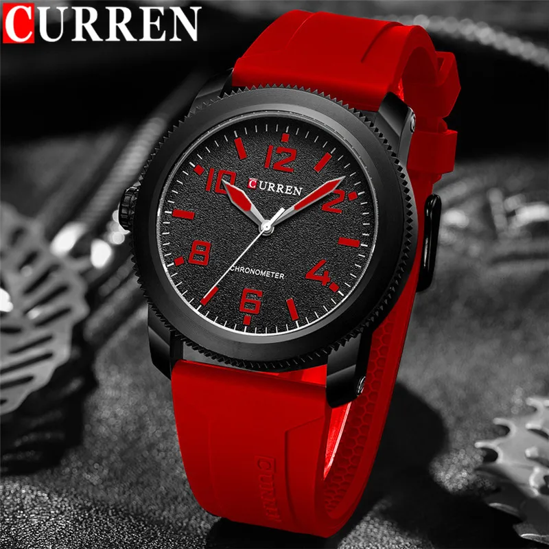 Curren-rel-gio-de-pulso-esportivo-masculino-marca-de-luxo-militar-prova ...