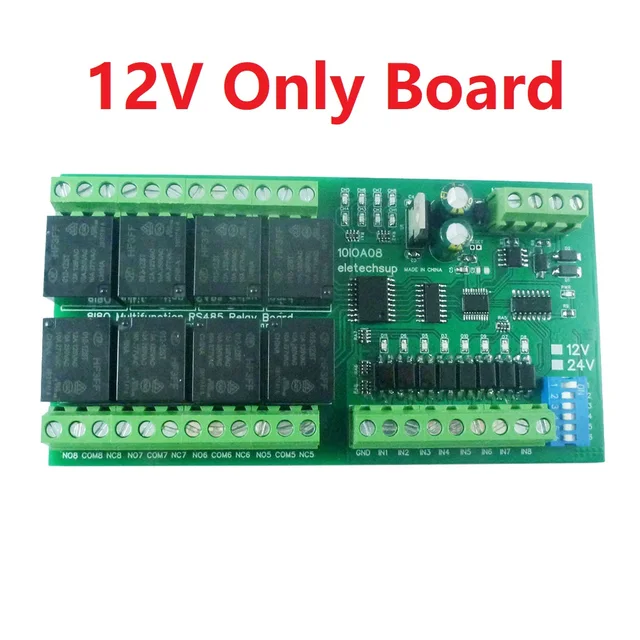Dc 12V 24V Multifunkció Rs485 Io Board 8 Optikailag Izolált Npn Bemenet ...
