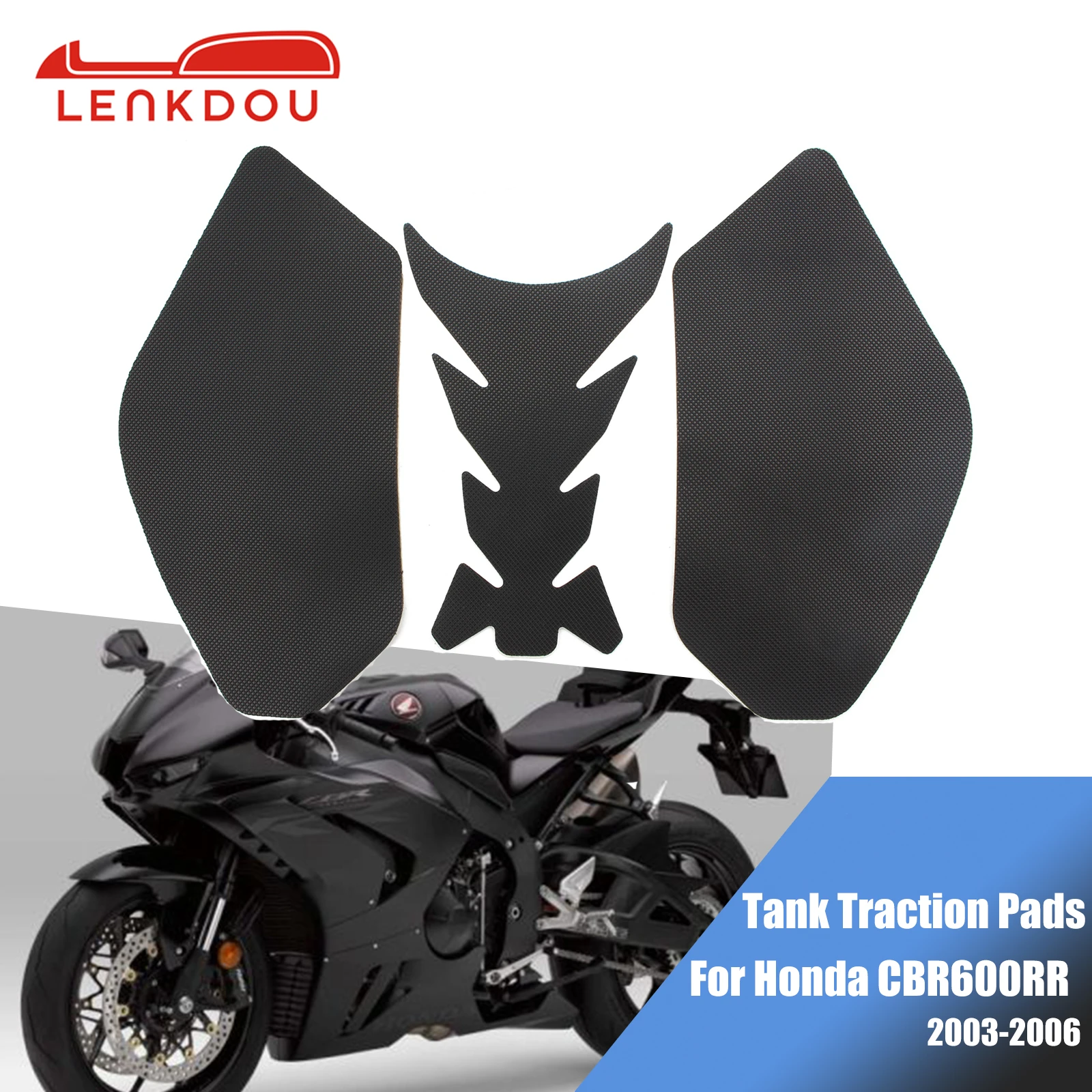 Cbr600rr Tank Traction Pad Anti Slip Sticker Side Grip Protector For ...