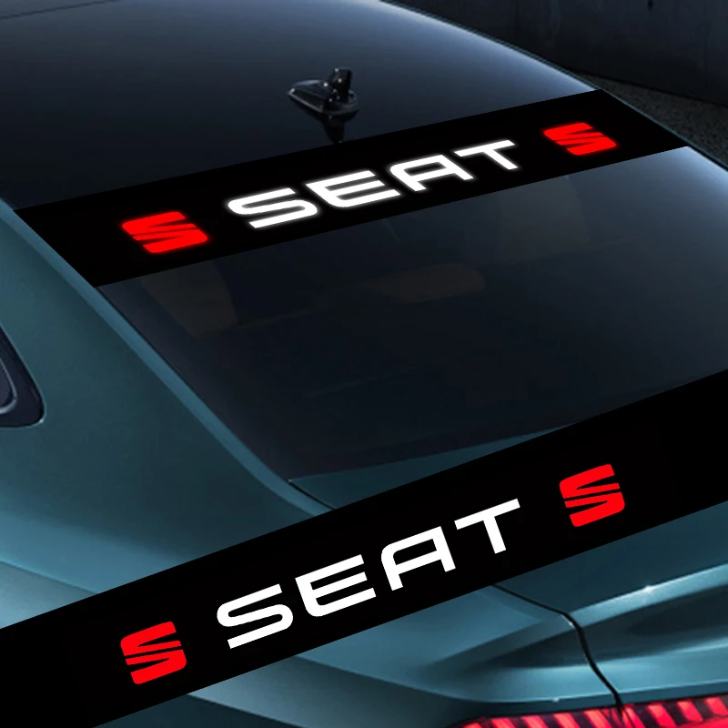 Car Styling Sunshade Stickers Auto Logo Front Rear Windshield Banner ...