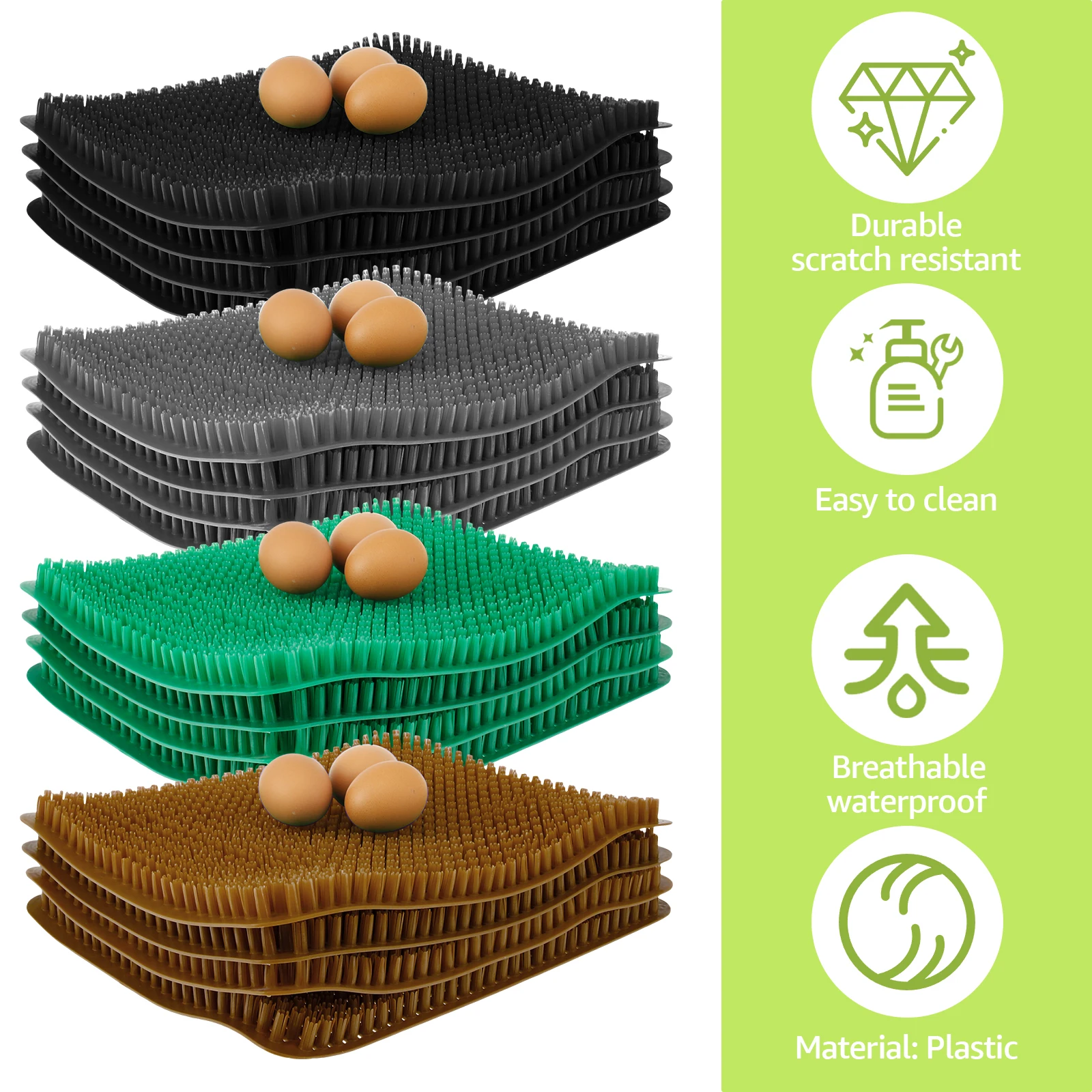 4pcs-Chicken-Bedding-Mats-Nesting-Pads-Washable-Hen-Nesting-Pads ...