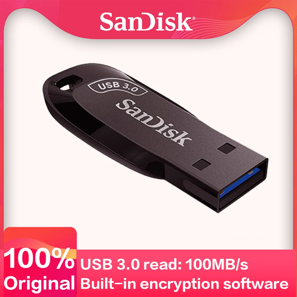 SanDisk unidad Flash USB 3,0 CZ410, 256GB, 128GB, 64GB, 32GB, Mini ...