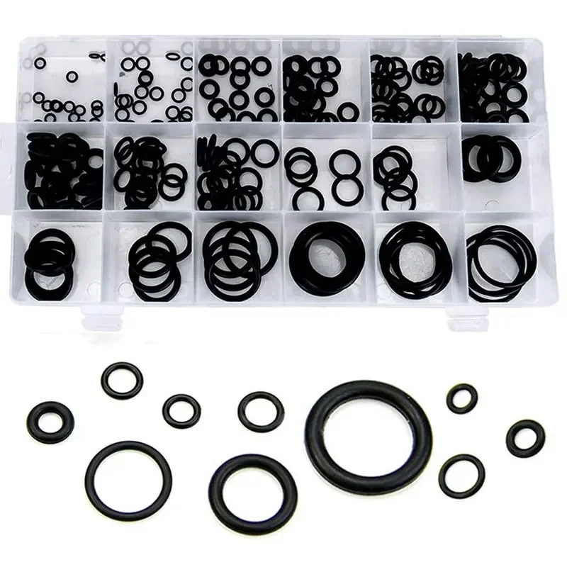 225Pcs-Rubber-O-Ring-Assortment-Kit-Washer-Gaskets-Sealing-18-Sizes ...