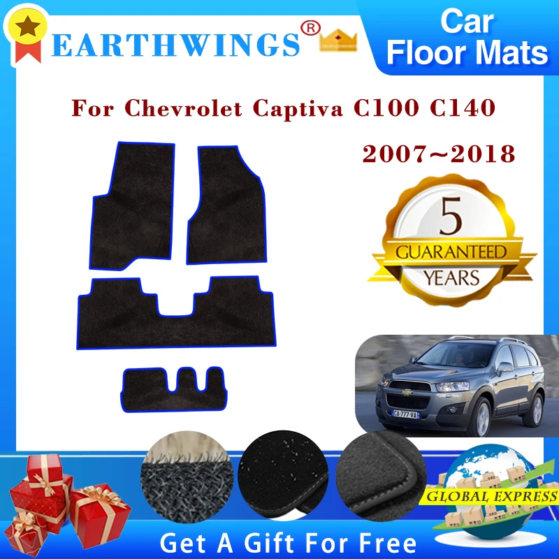 For-Chevrolet-Captiva-C100-C140-7-Seat-2007-2018-2008-Car-Floor-Mat ...