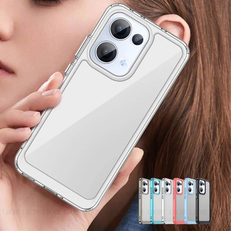 For Reno 13 Case Cover Reno13Reno 13 Pro Capas Shockproof Phone Bumper ...