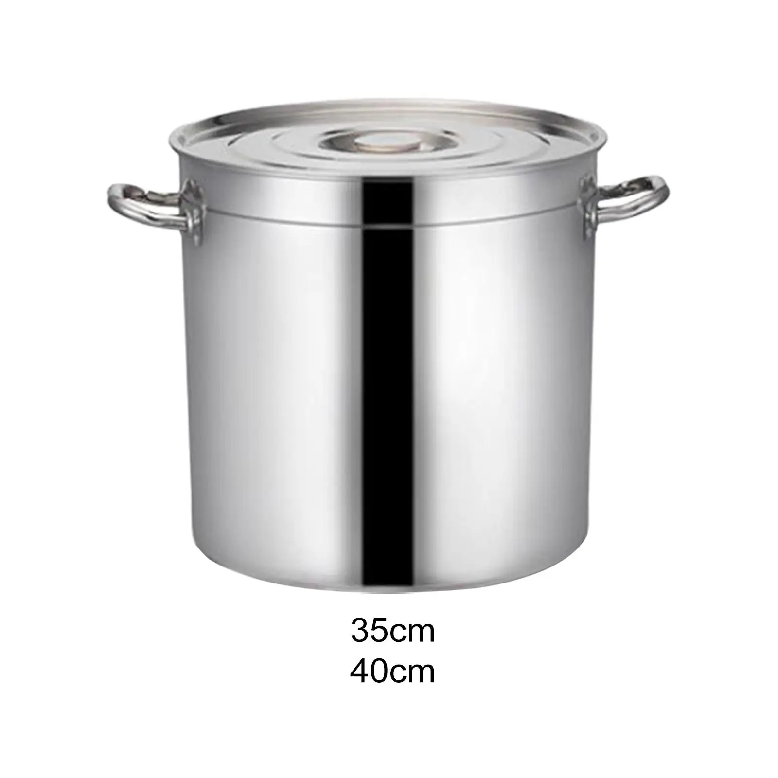 Stainless-Steel-Stockpot-Easy-to-Clean-Cookware-Multipurpose-Tall ...