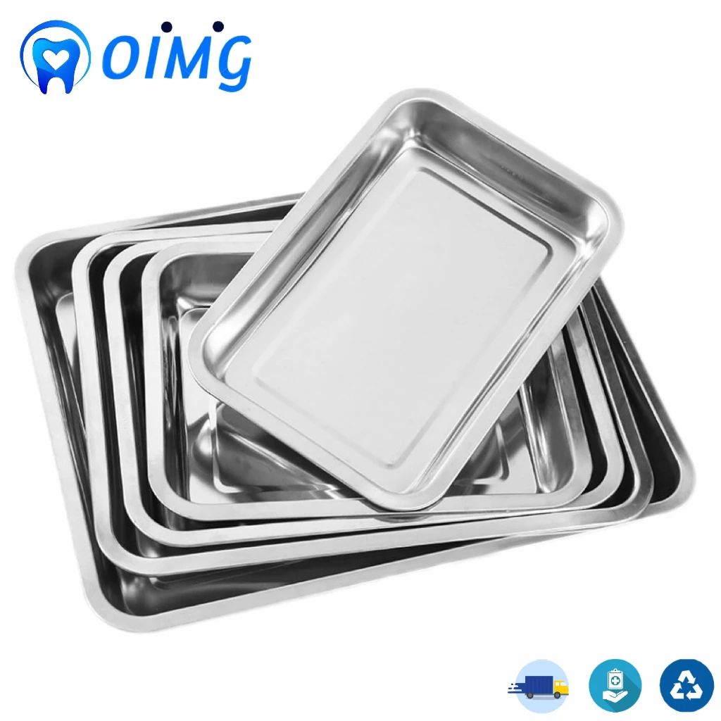 Stainless-Steel-Square-Tray-Sterilization-Tray-Surgical-Tray-2-Sizes ...