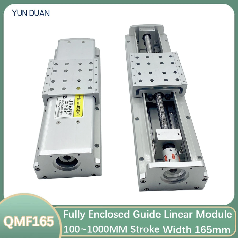 완전 밀폐형 가이드 선형 모듈, SFU 2505 2510 2525 볼 나사, CNC 슬라이딩 테이블, 무거운 하중 먼지 커버 ...