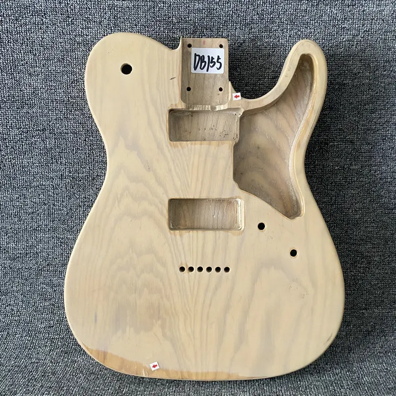 DB155-Genuine-HB-Electric-Guitar-Body-Unfinished-Natural-Solid-ASH-Wood ...