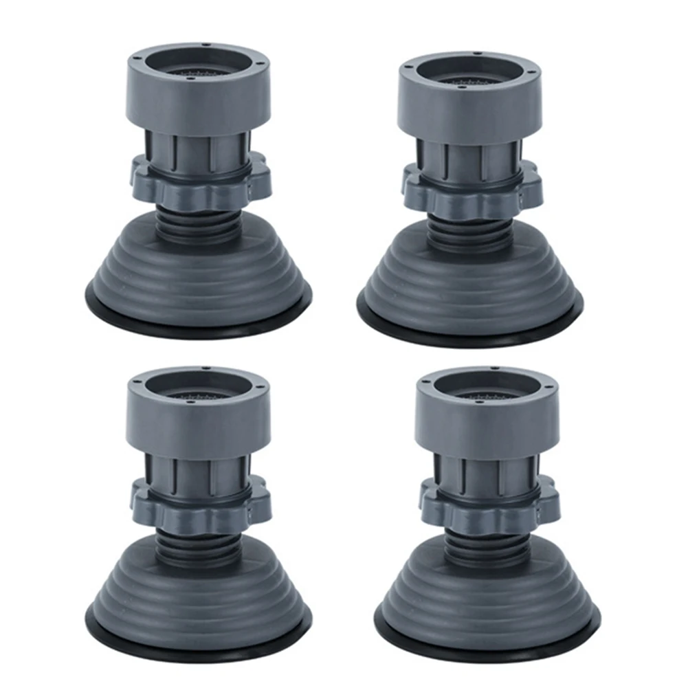 4Pcs-Washing-Machine-Foot-Pad-Adjustable-Height-Slipstop-Silent-Skid ...