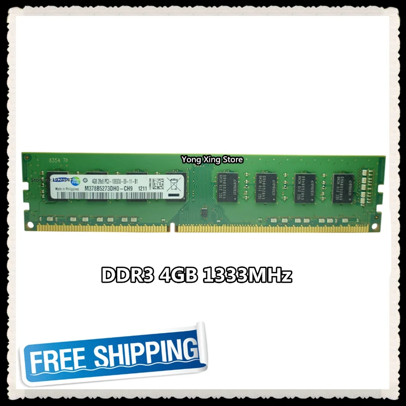 Desktop-DDR3-4GB-1333MHz-4G-Computer-memory-PC3-10600U-PC-RAM-original ...