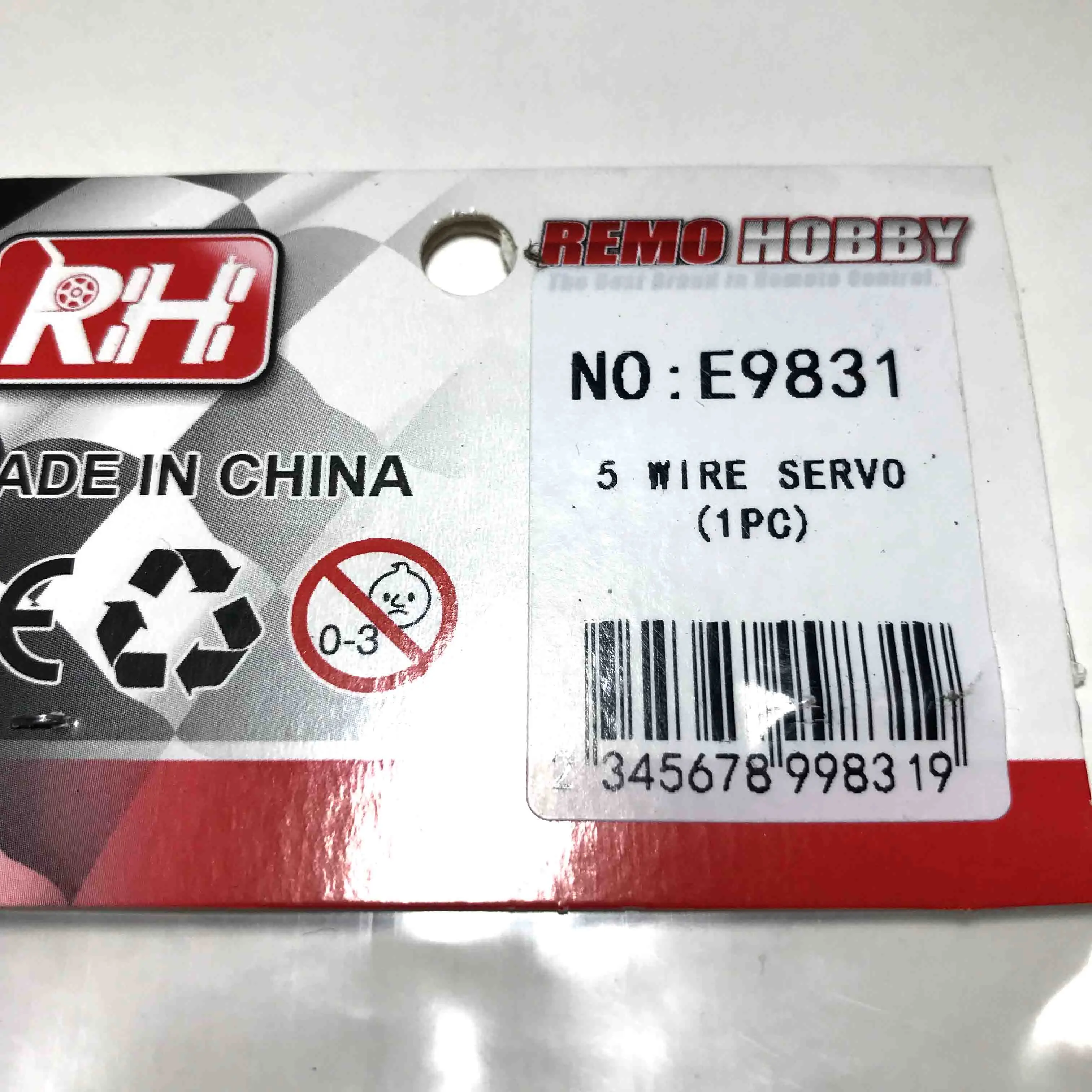 Remo Hobby 5 Wire Servos Smax E9831 1/16 Vehicle 1625 1635 1665 RC Car ...
