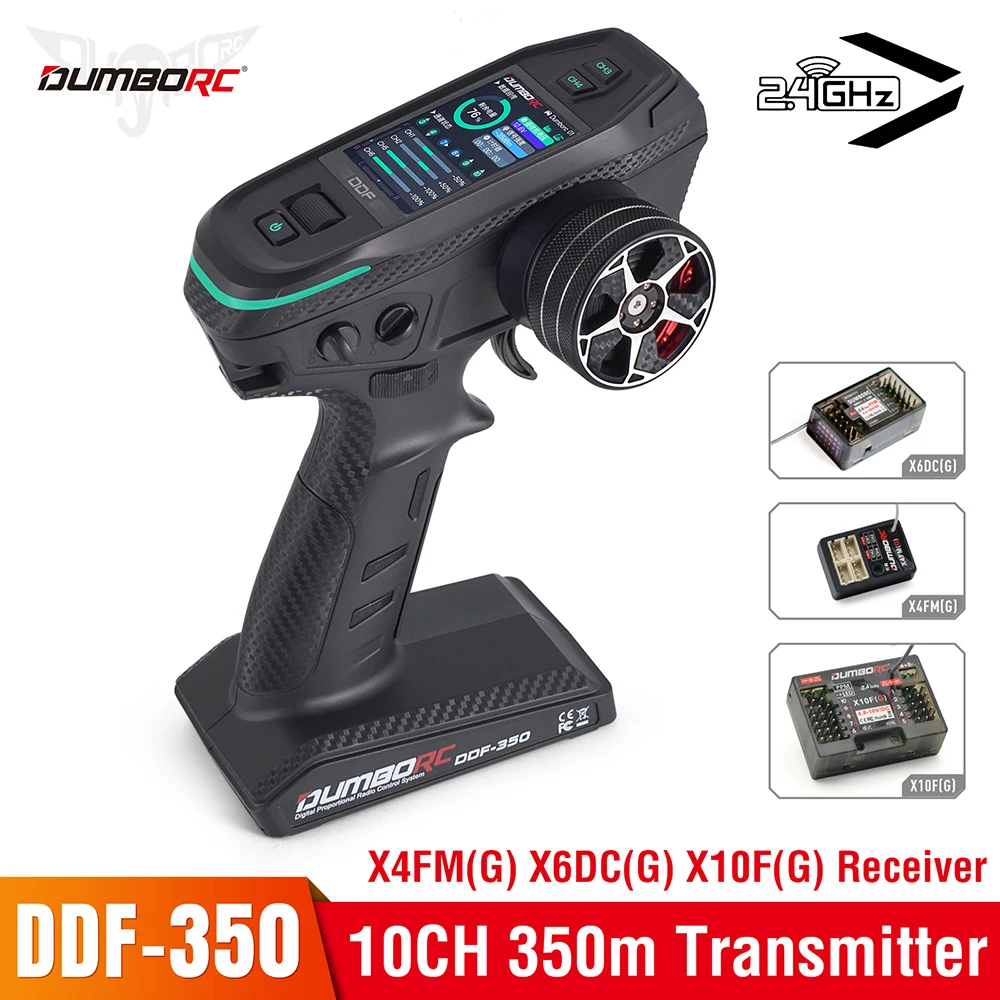 DUMBORC-DDF-350-Transmitter-with-Receiver-2-4G-10CH-Digital-Radio ...