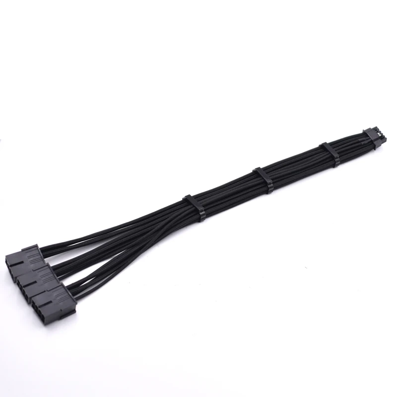 PCI-E 3X8Pin to 12VHPWR 16Pin(12+4) Male PCI-E 5.0 RTX 3090Ti Flexible ...