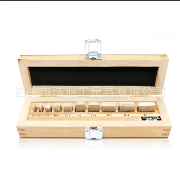 0-25 Micrometer Measuring Block 0123 Level 25-50 Micrometer Block Gauge ...
