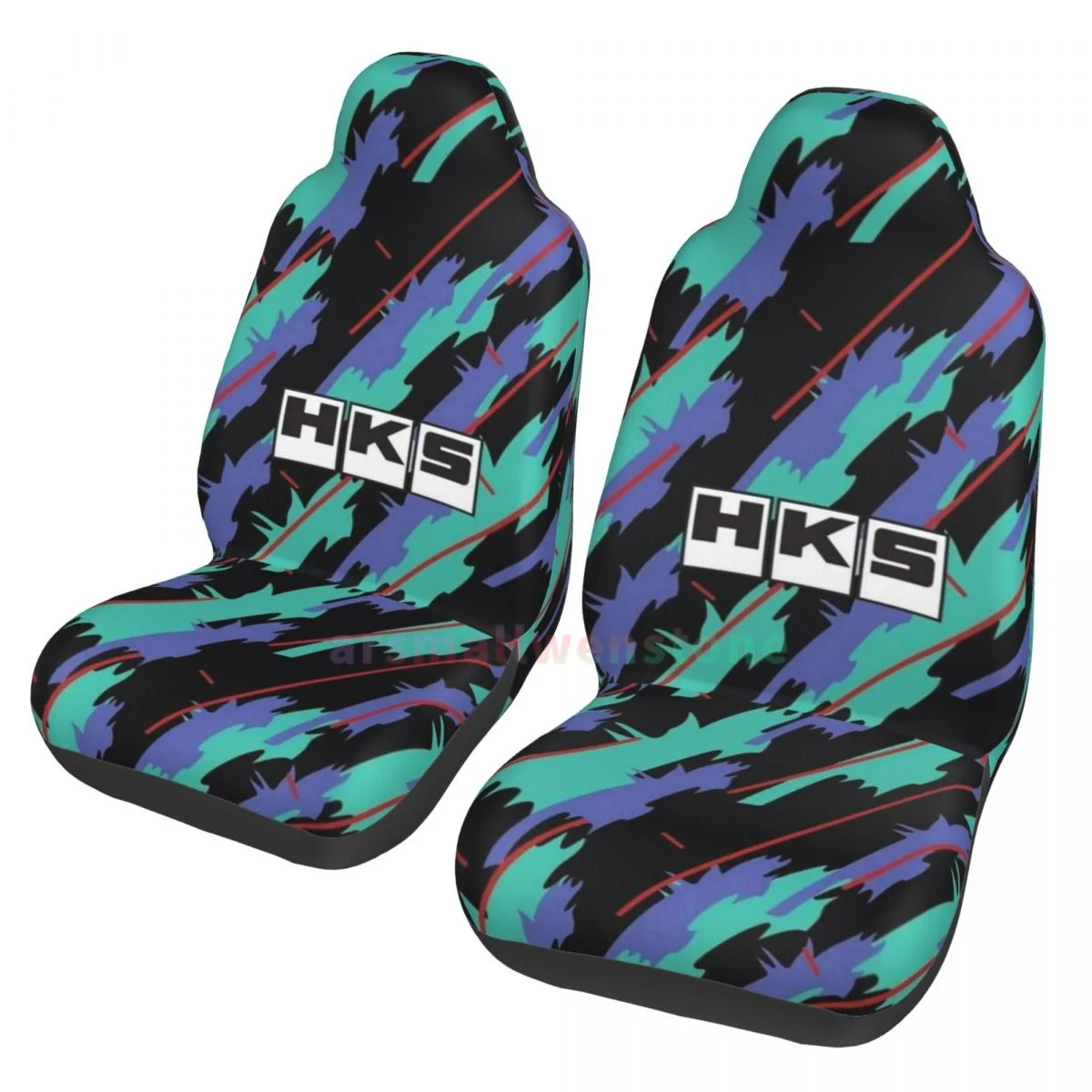 HKS-Padr-o-Retro-Car-Seat-Cover-Anti-Incrusta-o-capa-protetora-Frente ...