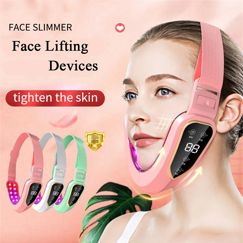 Facial-Lifting-Device-LED-Photon-Therapy-Facial-Slimming-Vibration ...