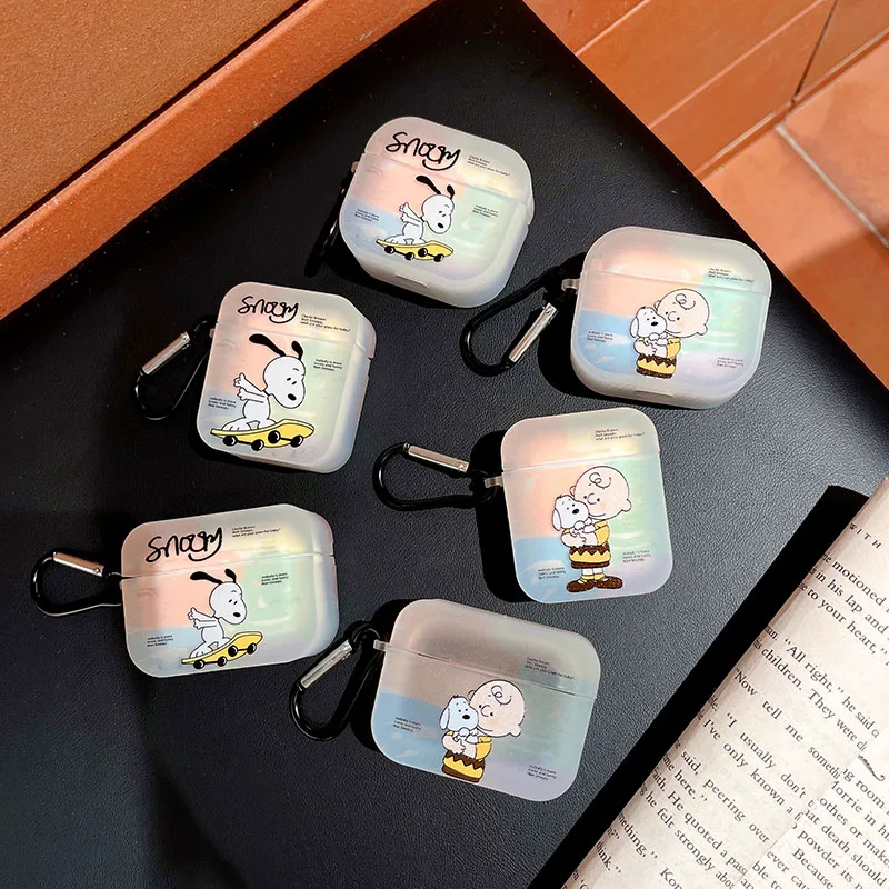 Snoopy Case for Apple AirPods 1 2 3 Pro Cases Cover For IPhone ...