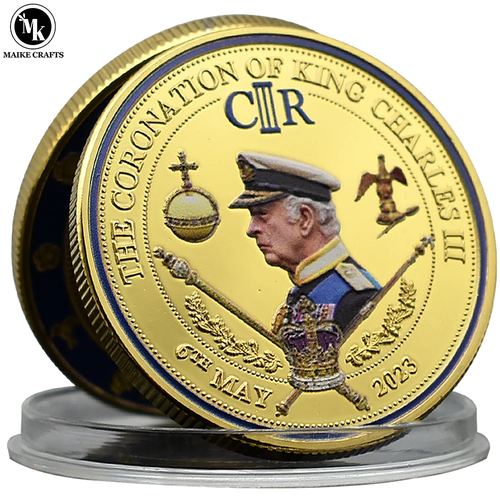 British-King-Charles-III-Gold-Coin-The-Coronation-of-King-Charles-III ...