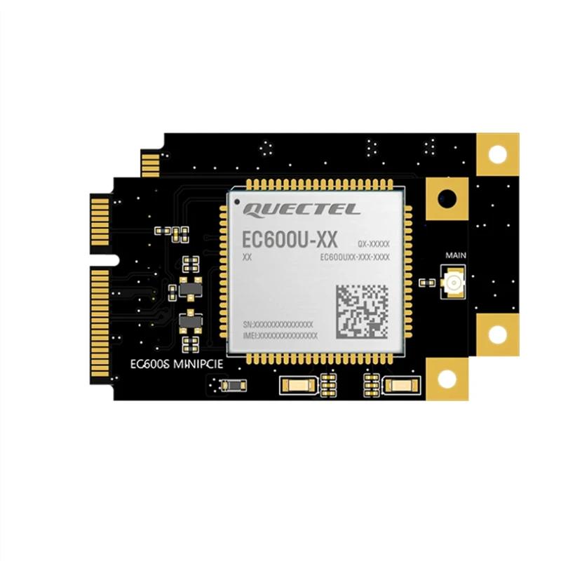 중국 저가형 Quectel EC600U-EU LTE Cat1 미니 PCIE 4G 모듈 LTE-FDD B1/B3/B5/B7/B8/B20/B28 LTE-TDD B38 B40 ...