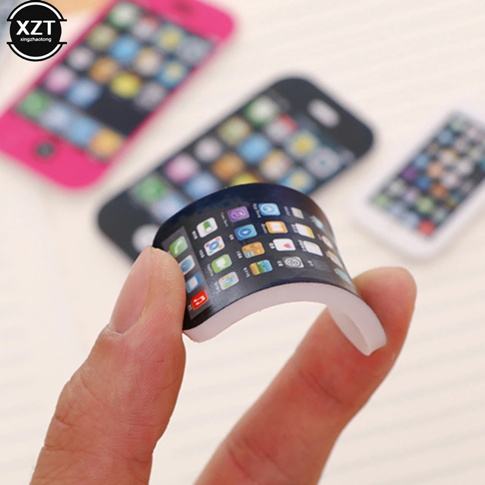 Creative-Mobile-Phone-Shape-Pencil-Eraser-Cartoon-Cute-School-Supplies ...