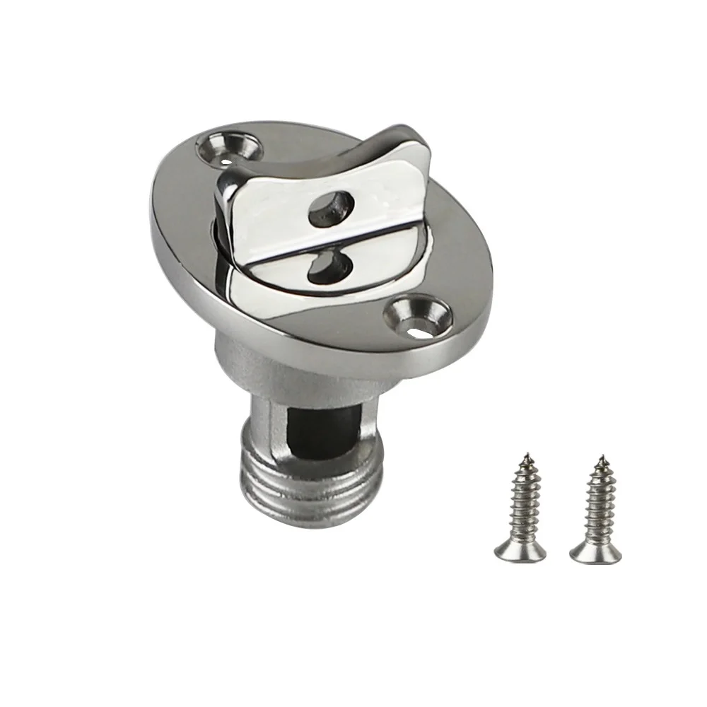 1PC-316-Stainless-Steel-Water-Plug-Tail-Outlet-Drain-Boat-Silk-Plugging ...