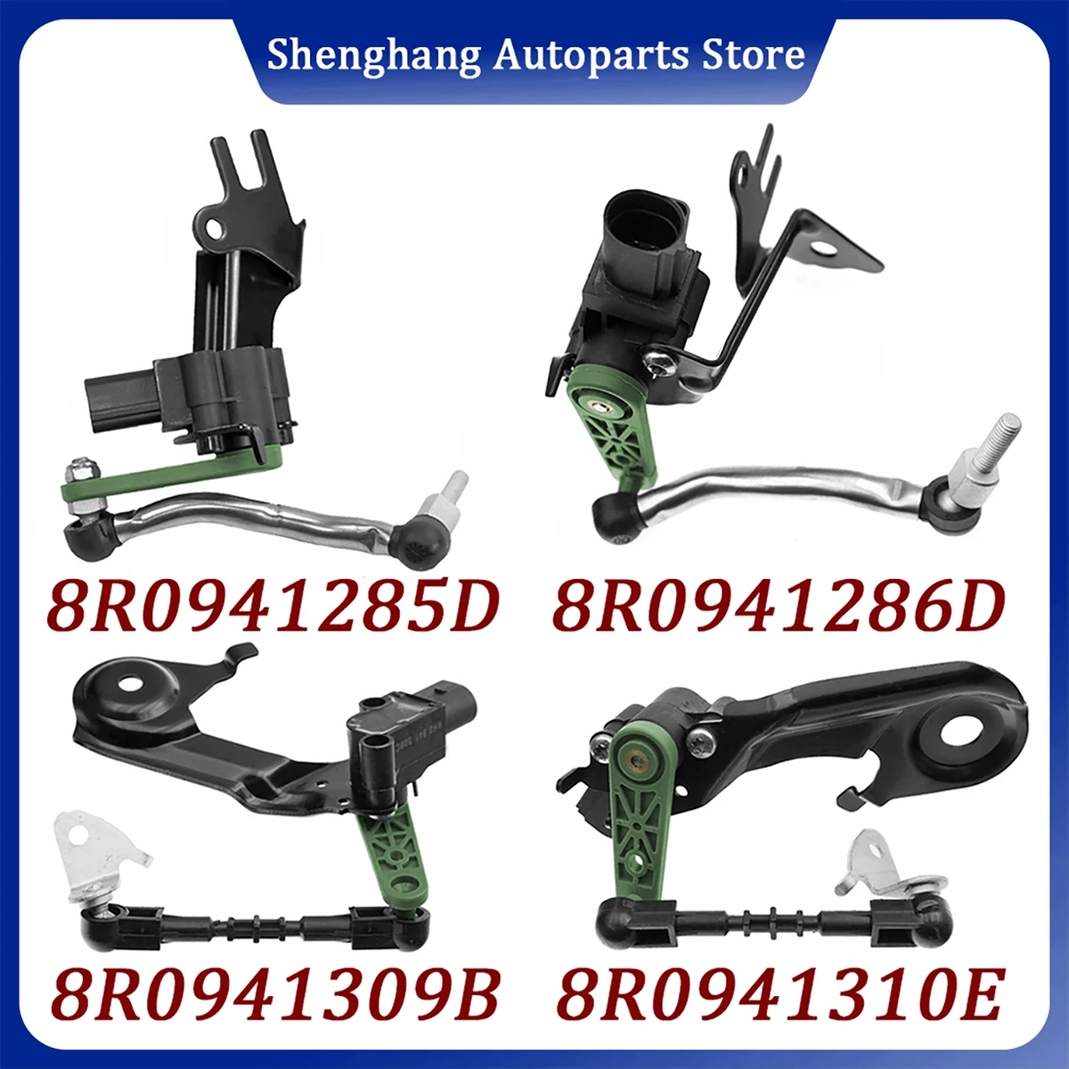 Front Rear Left Right Height Level Sensor 8R0941285D 8R0941285F ...