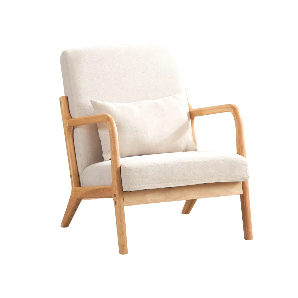 Solid-Wood-Single-Person-Sofa-Living-Room-Furniture-Balcony-Leisure ...