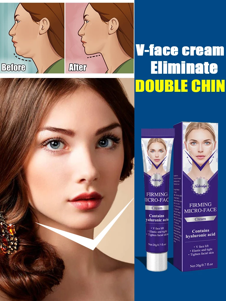 Cr-me-amincissante-pour-le-visage-en-forme-de-V-efficace-lifting-du ...