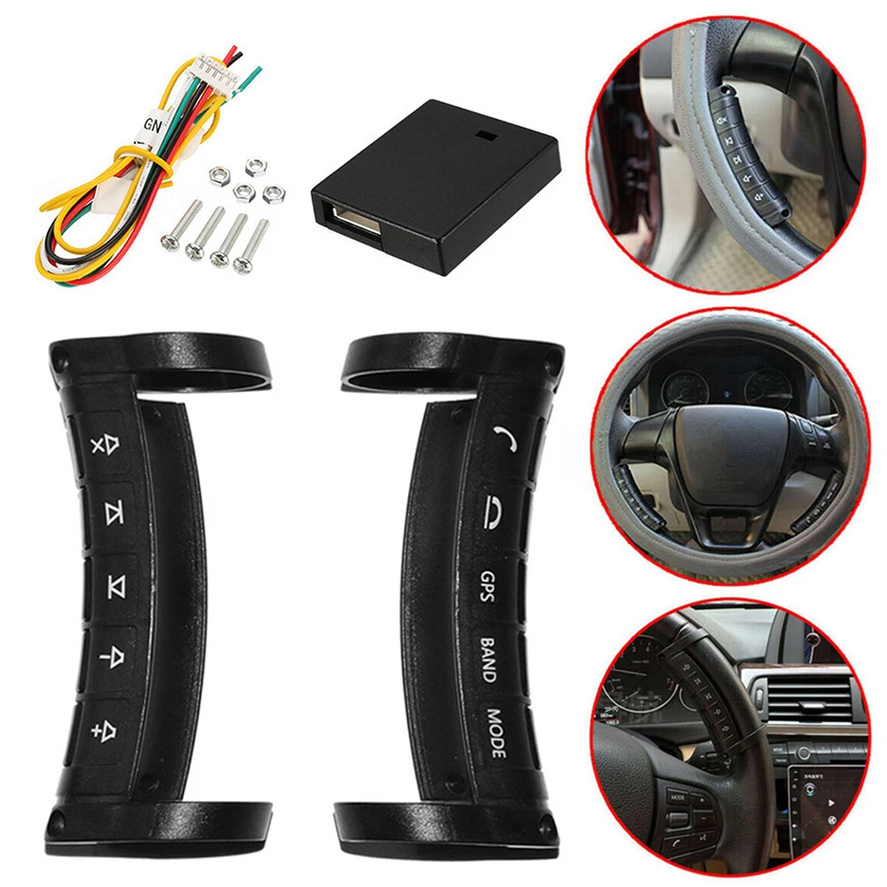 Control-remoto-Universal-para-volante-de-coche-bot-n-de-Control-de-DVD ...