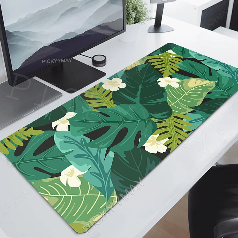 Big-Mousepad-Tropical-Plants-Mouse-Pad-Large-Mouse-Mat-Natural-Rubber ...