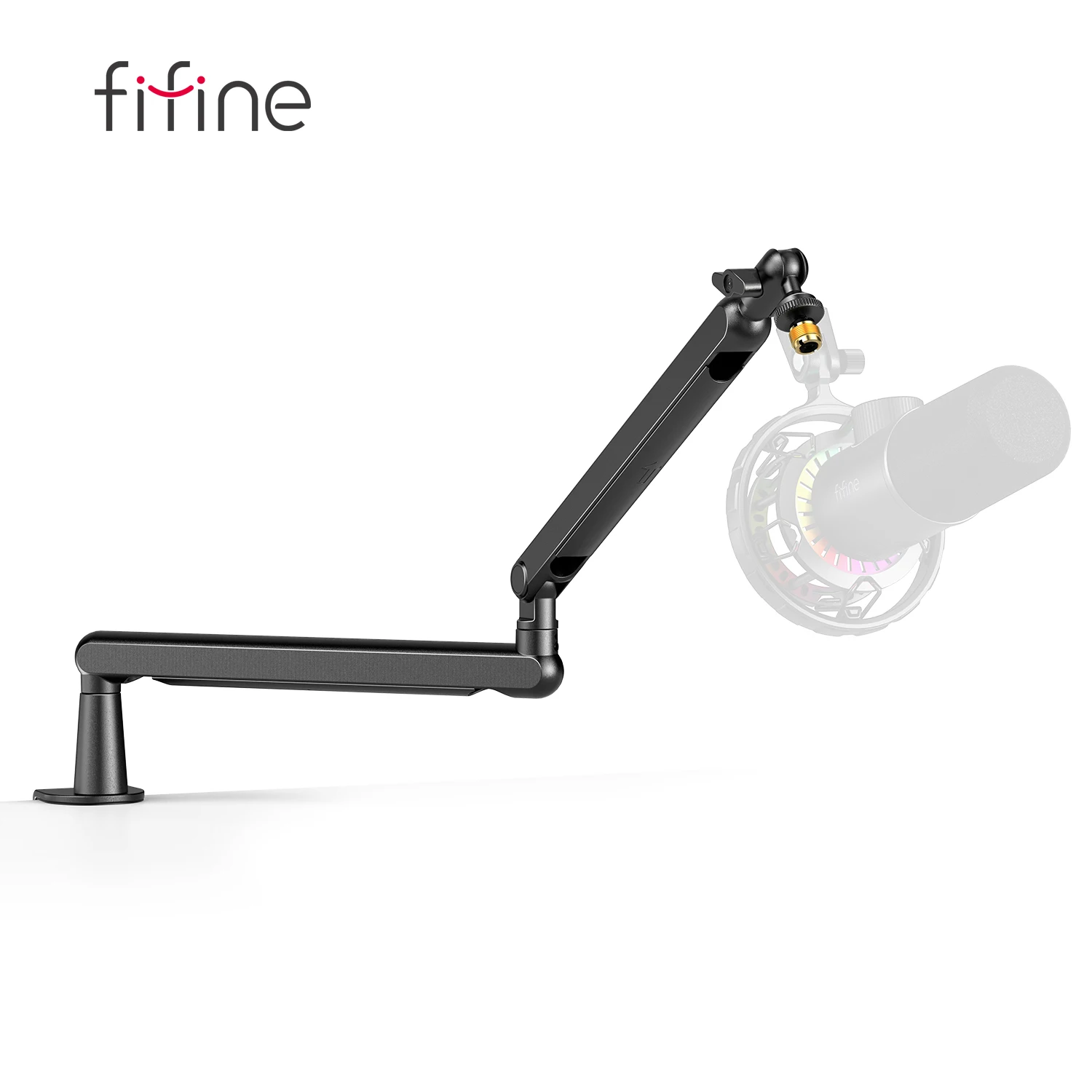 FIFINE-Ampligame-Microphone-Boom-Arm-Adjustable-Low-Profile-Mic-Arm ...