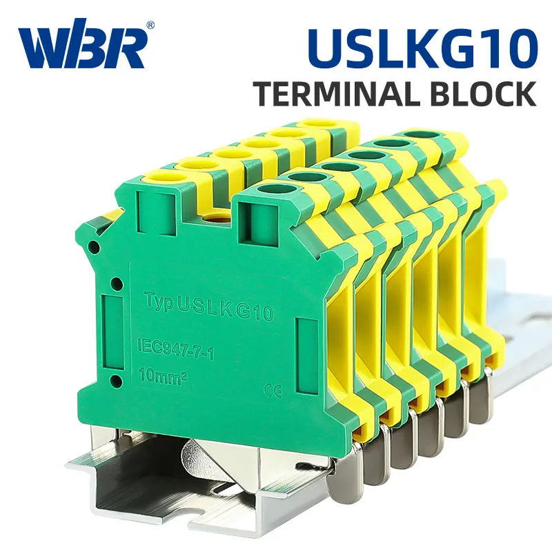 USLKG10N-Ground-Modular-Screw-Terminal-Block-Earth-Wire-Electrical ...