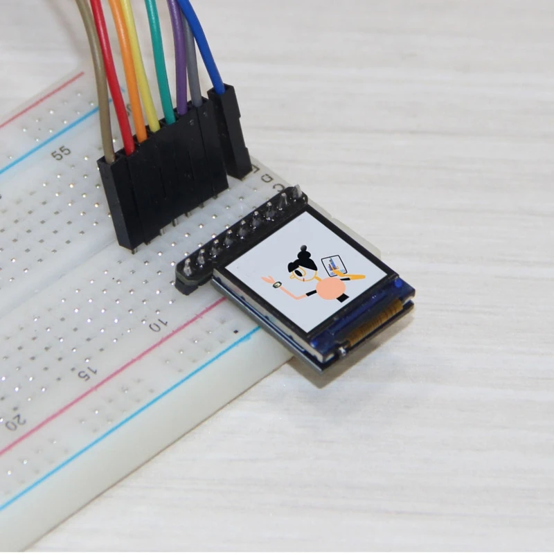 LCD Module GC9107 0.85 Inch LCD Display Module Development Board Full ...