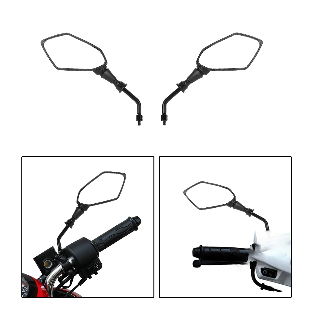 Handle-Bar-End-Side-Rearview-Mirrors-Motorcycle-Mirror-for-Scooter-E ...