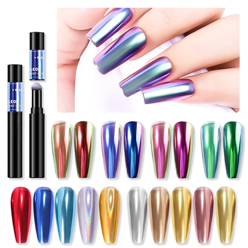 1pc-Nail-Powder-Pen-Chrome-Pigment-Dust-Laser-Cushion-Mirror-Glitters ...