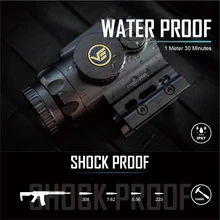 Vector Optics Paragon 1x16/3x18 Micro Prism Scope With Long Eye Relief ...