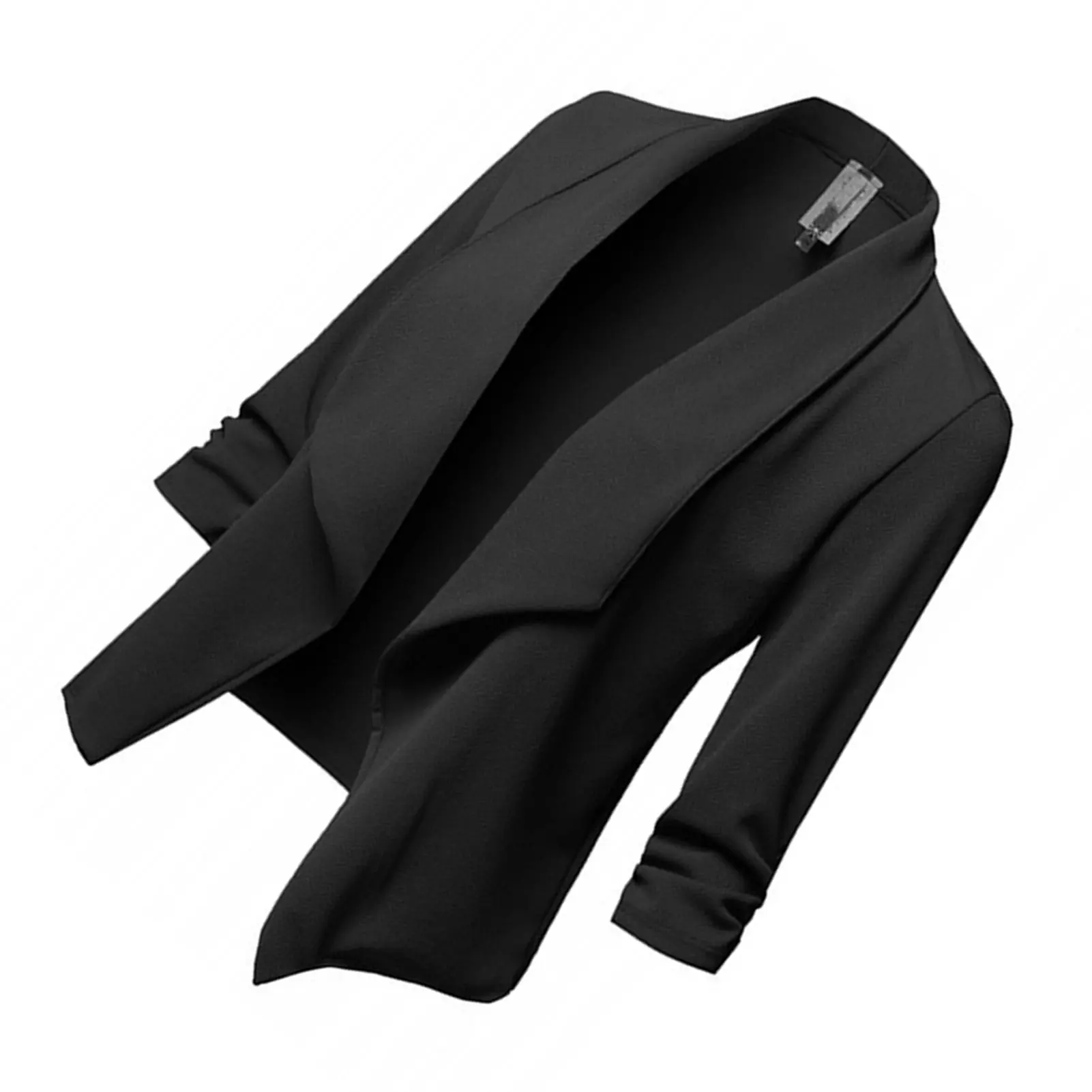 Women-s-Suit-Jackets-Slim-Long-sleeved-Pleated-Jacket-for-Daily-Working ...