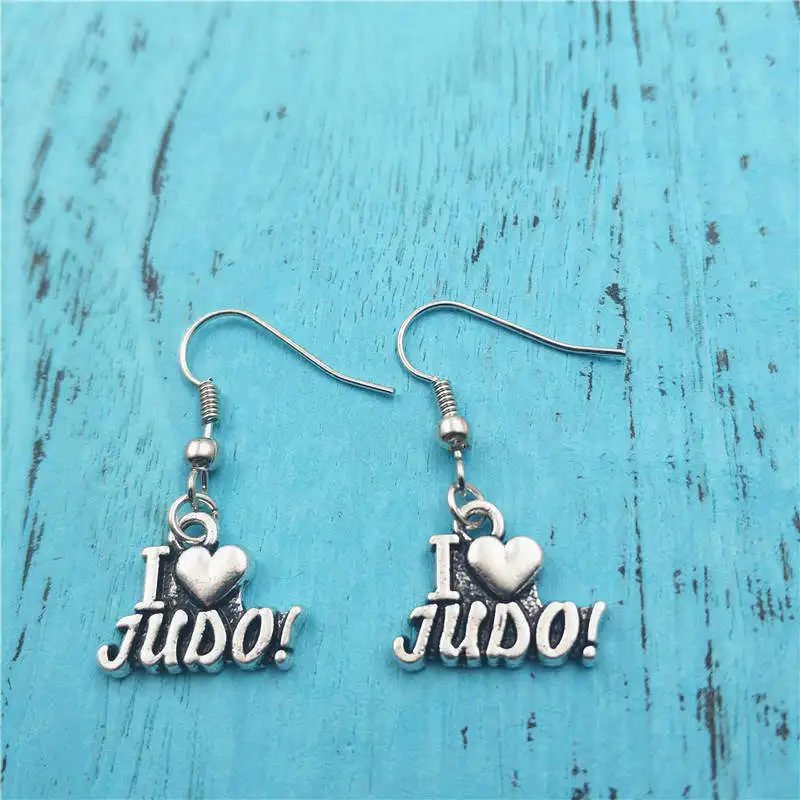 I-Love-Judo-Charm-Earrings-Vintage-Fashion-Jewelry-Women-Christmas ...