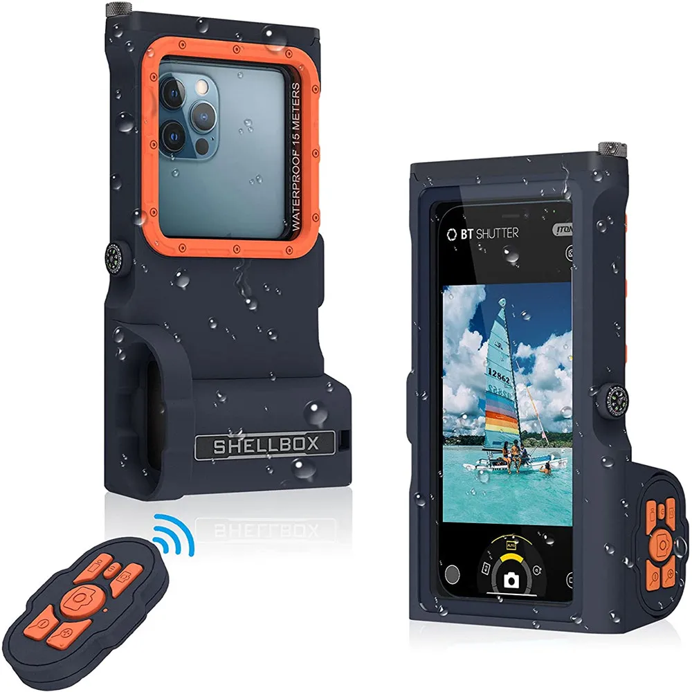 15M-Bluetooth-Diving-Waterproof-Housing-Photo-Video-Taking-Underwater ...