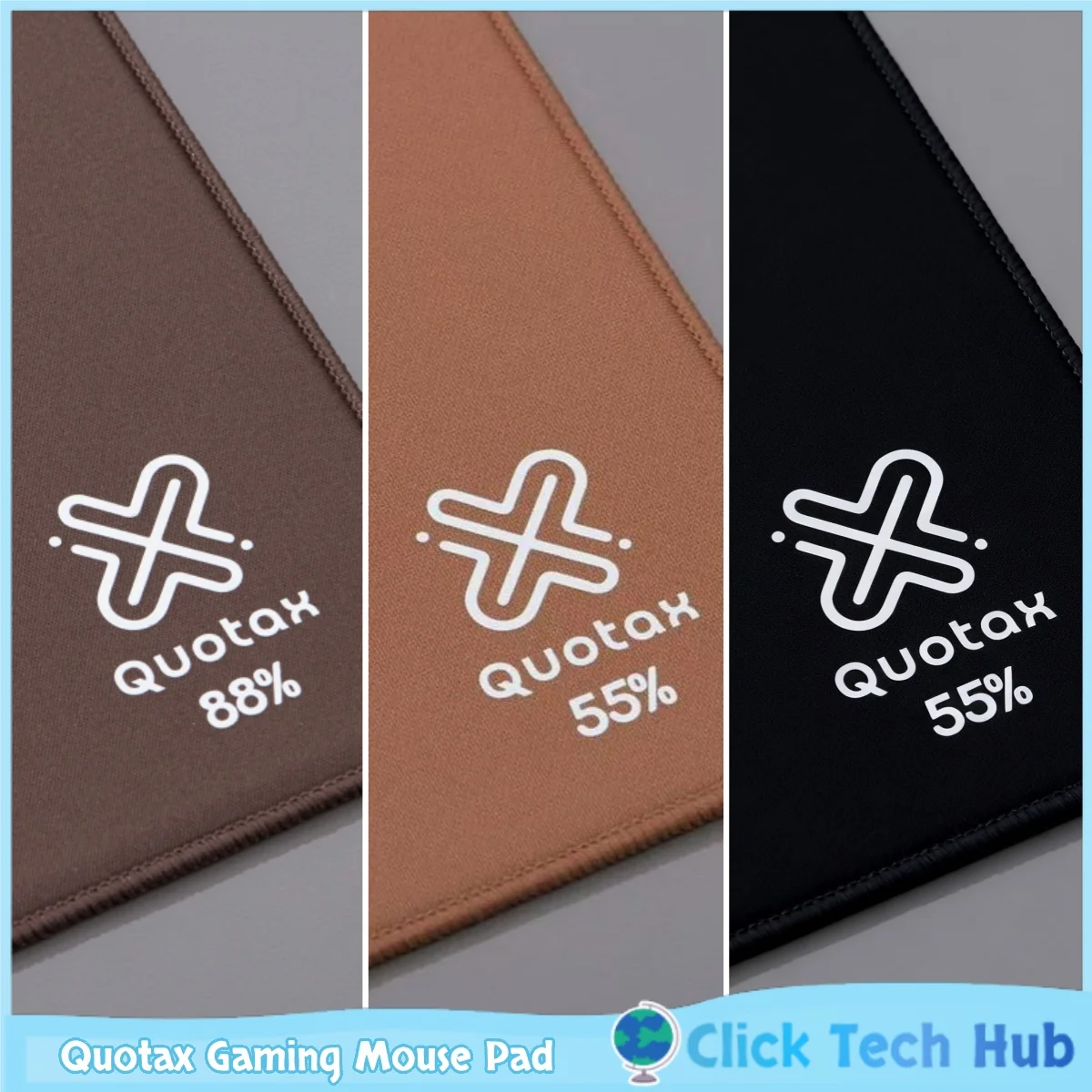 Zoomer Same Quotax Gaming Mouse Pad Lock Edge 55% 4mm Balanced Mouse ...