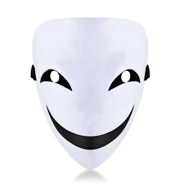 White Smiley Mask