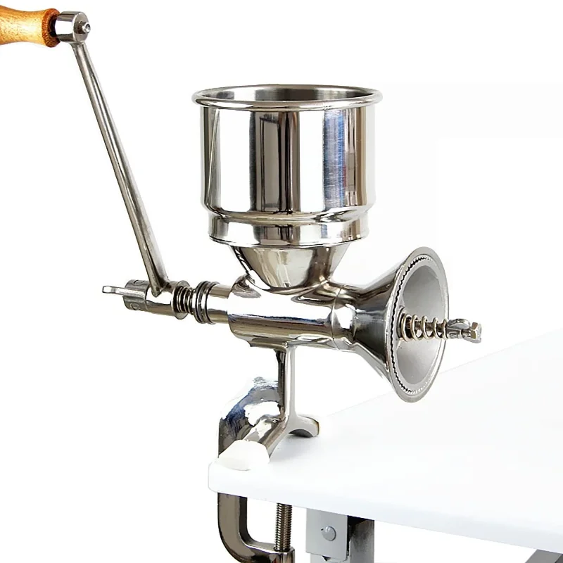 Professional Manual Grain Grinder Hand Crank Grain Mill, 304 Stainless ...