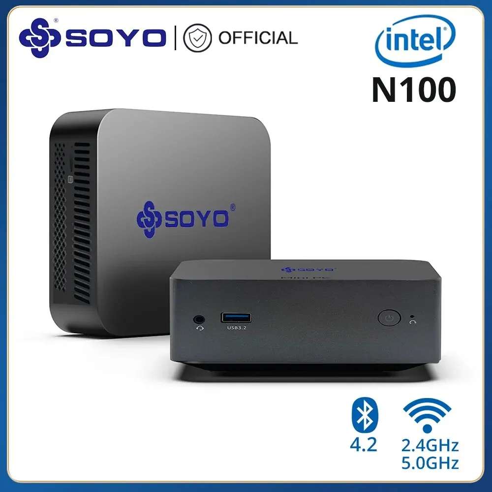 SOYO-Intel-Celeron-N100-Chatreey-M2PLUS-Mini-PC-SSD-16GB-512GB-Windows ...