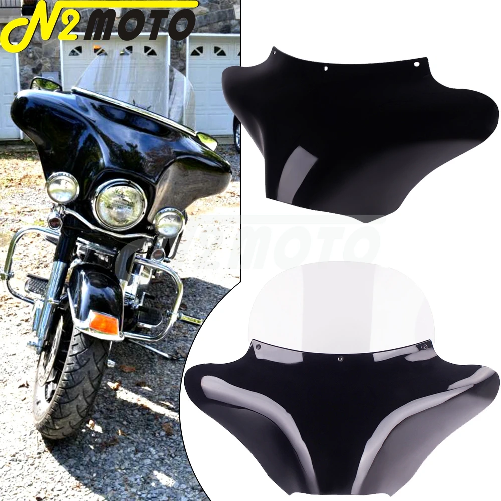 Front Outer Batwing Fairing Headlight Fairing For Chopper Cruiser ...