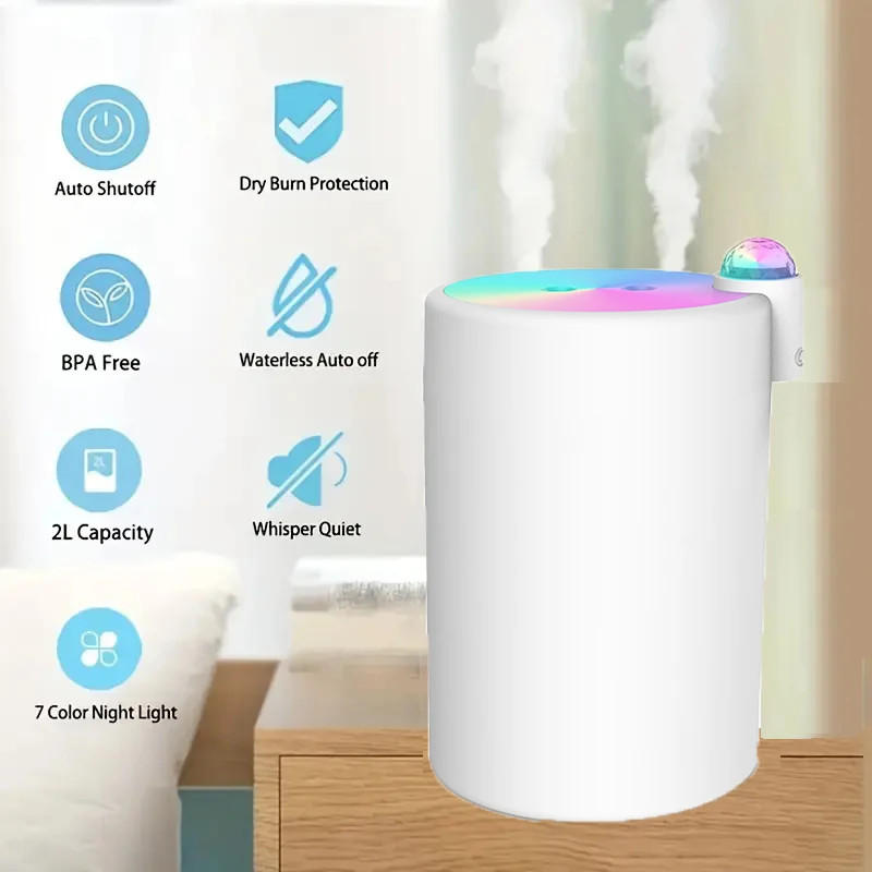 2L-Air-Humidifier-Essential-Oil-Aroma-Diffuser-Double-Nozzle-With ...