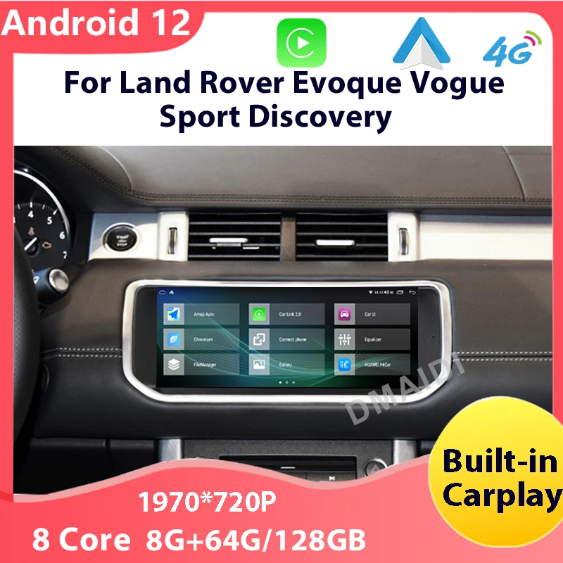 Android-12-8-128G-Car-Radio-Multimedia-Player-For-Land-Rover-Evoque-LRX ...